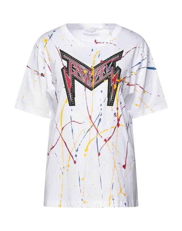 GAËLLE PARIS Cotton Jersey T-shirt