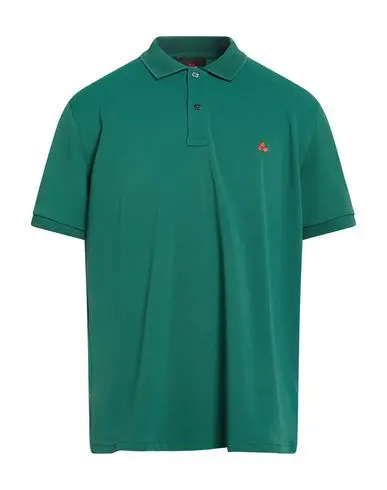 Peuterey Polo Shirt Emerald Size Polyamide, Elastane