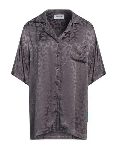 NUMERO 00 Leopard-print Jacquard Shirt - Grey