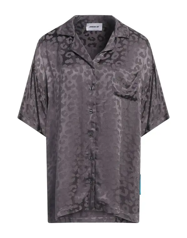 NUMERO 00 Leopard-print Jacquard Shirt