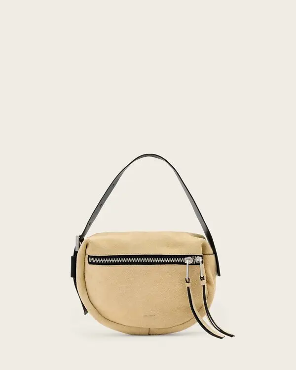 ALLSAINTS Noemie Mini Suede Shoulder Bag