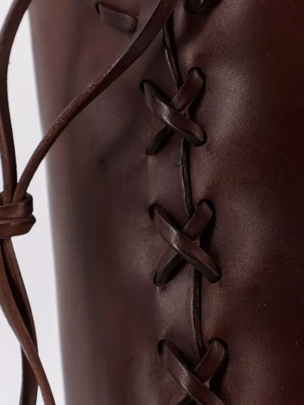 Paris Texas Roxanne Leather Boots - Brown