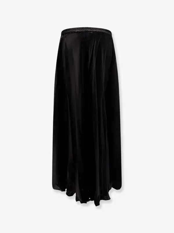 MES DEMOISELLES Calista Viscose Skirt - Black