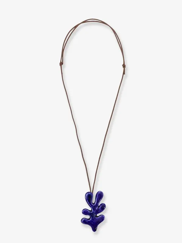 MATA STUDIO Corallo Glazed Ceramic Necklace