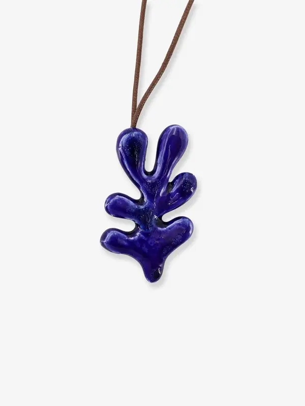 MATA STUDIO Corallo Glazed Ceramic Necklace