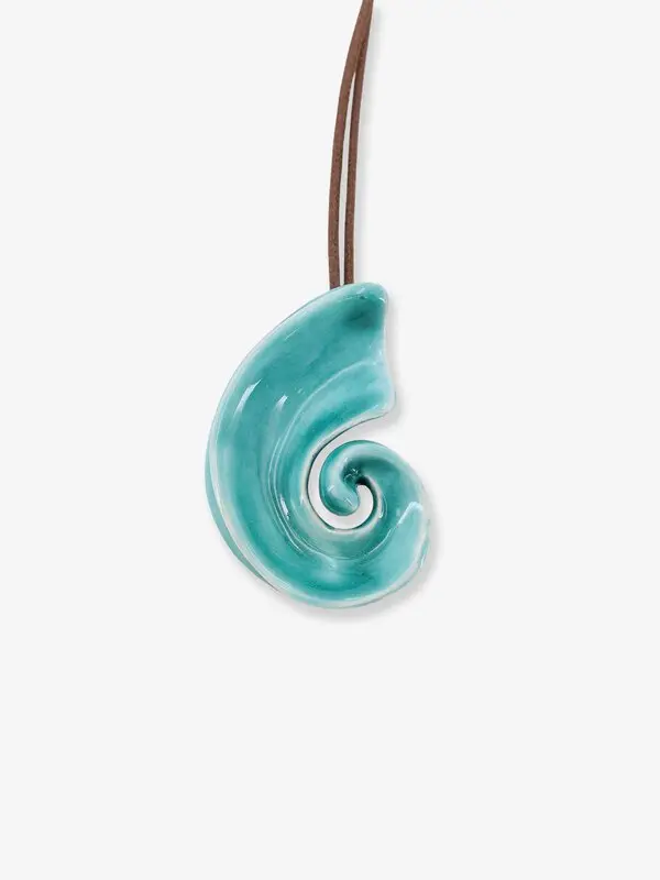 MATA STUDIO Conchiglia Glazed Ceramic Necklace