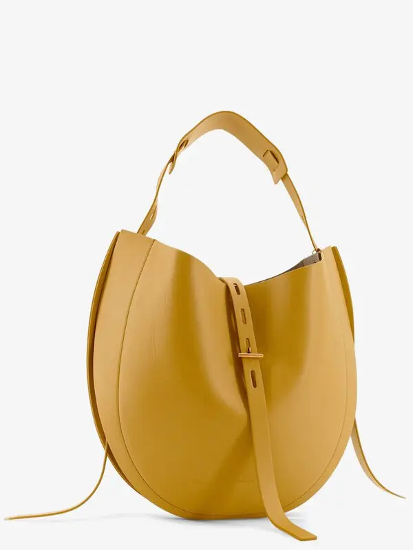 MINOBOSSI Liz Leather Bag - Yellow