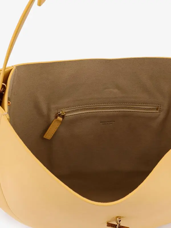 MINOBOSSI Liz Leather Bag - Yellow