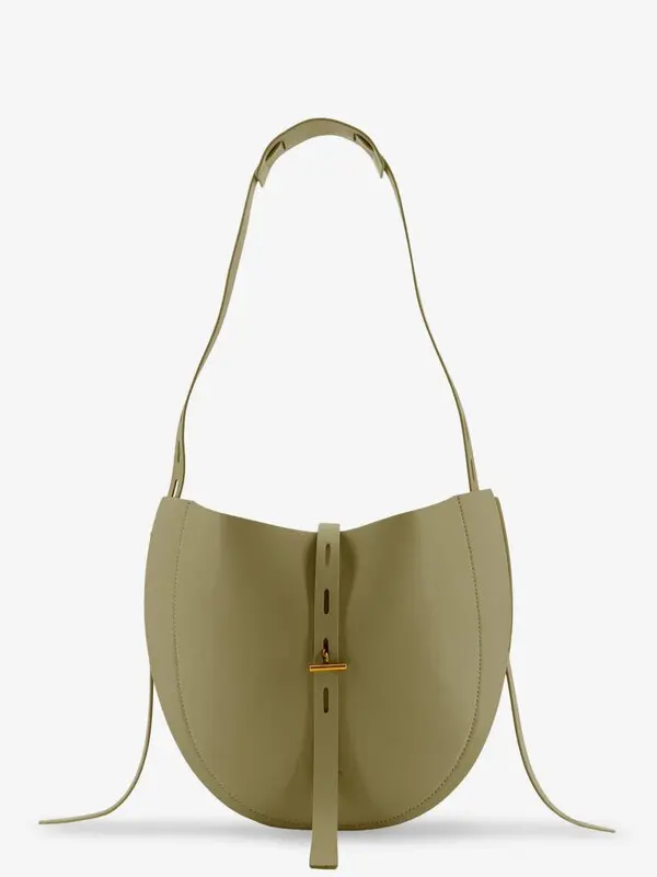 MINOBOSSI Lizzie Leather Shoulder Bag - Green