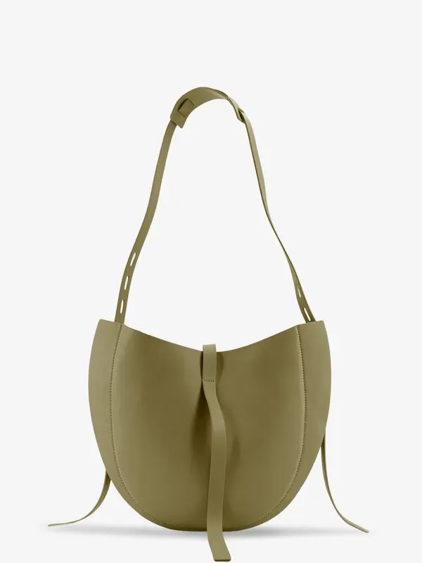 MINOBOSSI Lizzie Leather Shoulder Bag - Green