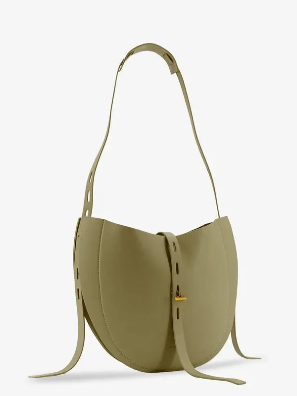 MINOBOSSI Lizzie Leather Shoulder Bag - Green