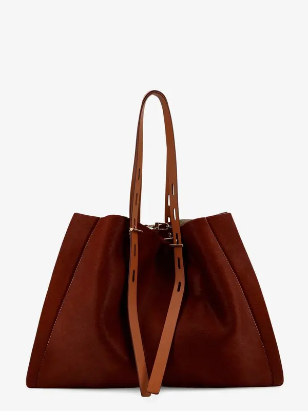 MINOBOSSI Paula Pony Skin Shoulder Bag - Brown
