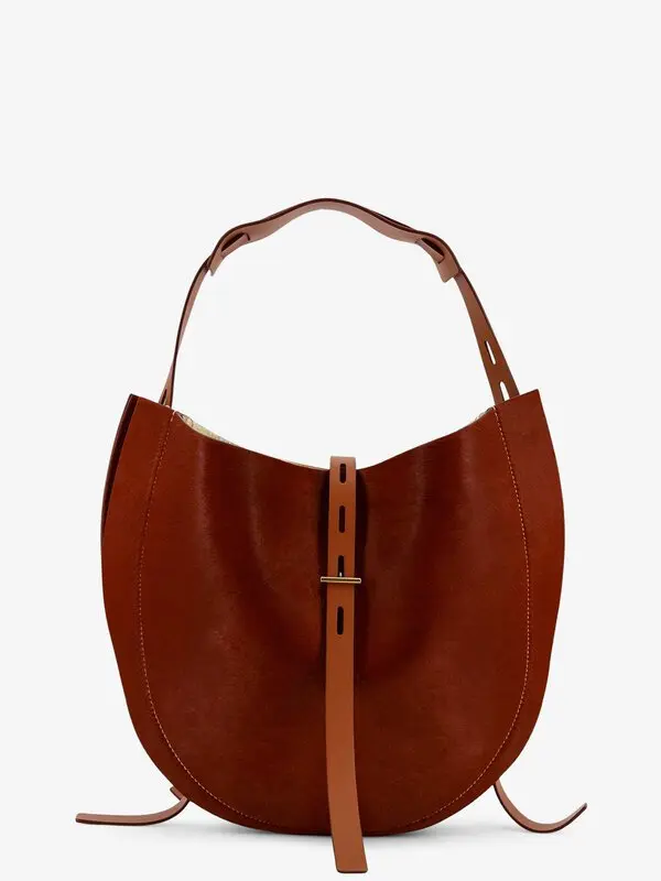 MINOBOSSI Liz Pony Skin Shoulder Bag - Brown
