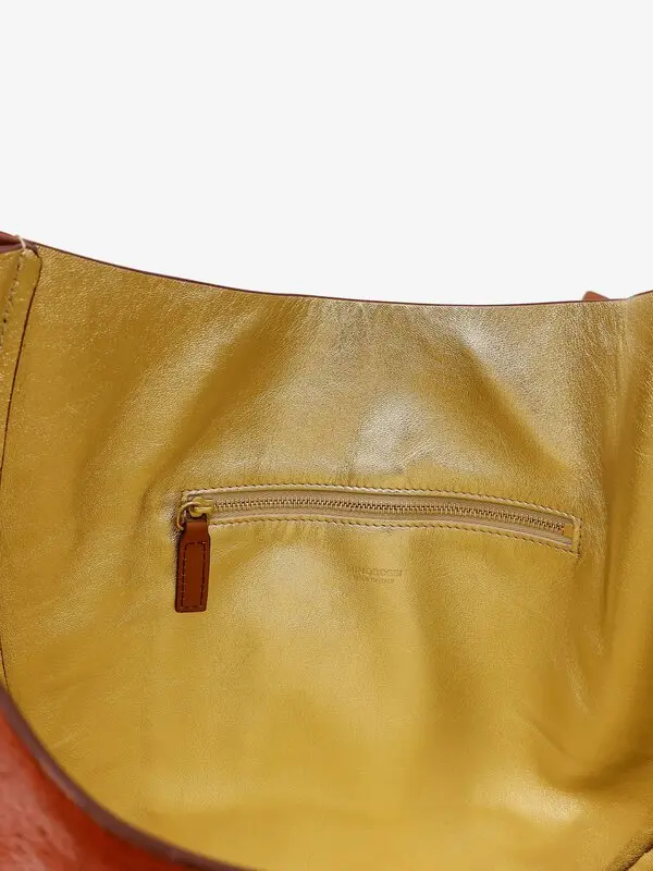 MINOBOSSI Liz Pony Skin Shoulder Bag - Brown