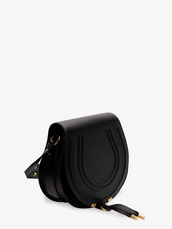 Chloé Marcie Saddle Leather Crossbody Bag