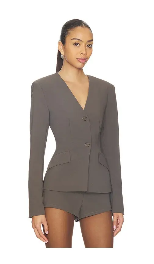 ALL THE WAYS Kourtney Blazer - Dark Grey
