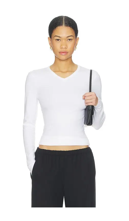 CLYQUE Olivia Long Sleeve Tee