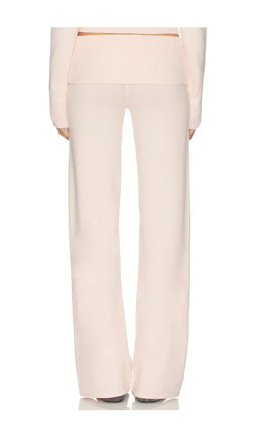 SKIMS Wool Cashmere Wide Leg Pants