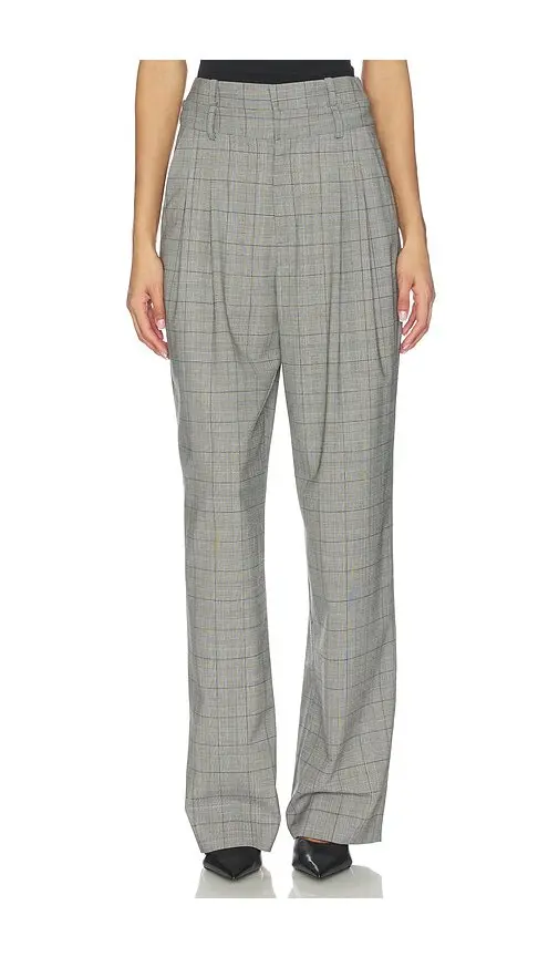 Monse Double Waistband Wide Leg Pants