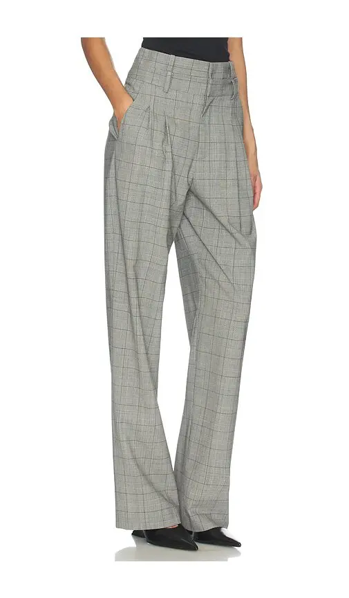 Monse Double Waistband Wide Leg Pants