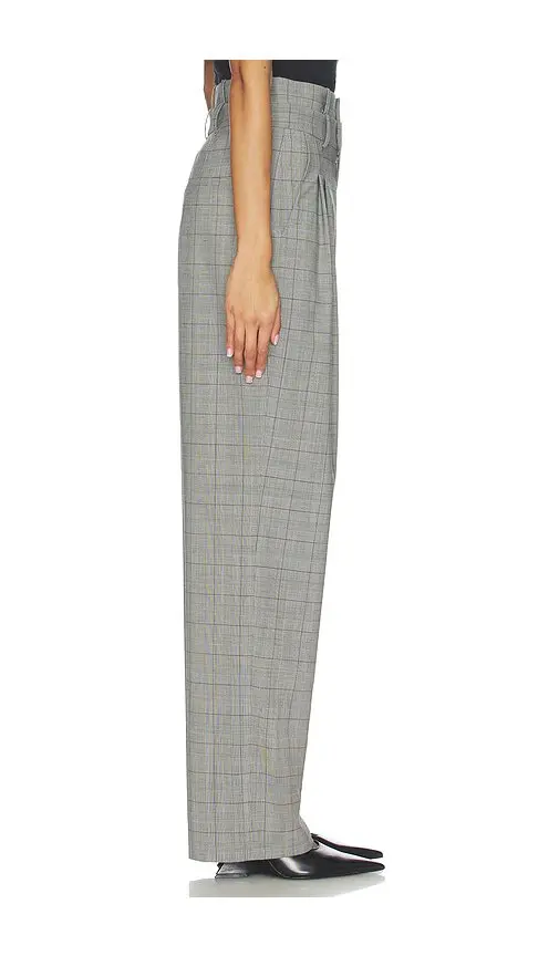 Monse Double Waistband Wide Leg Pants