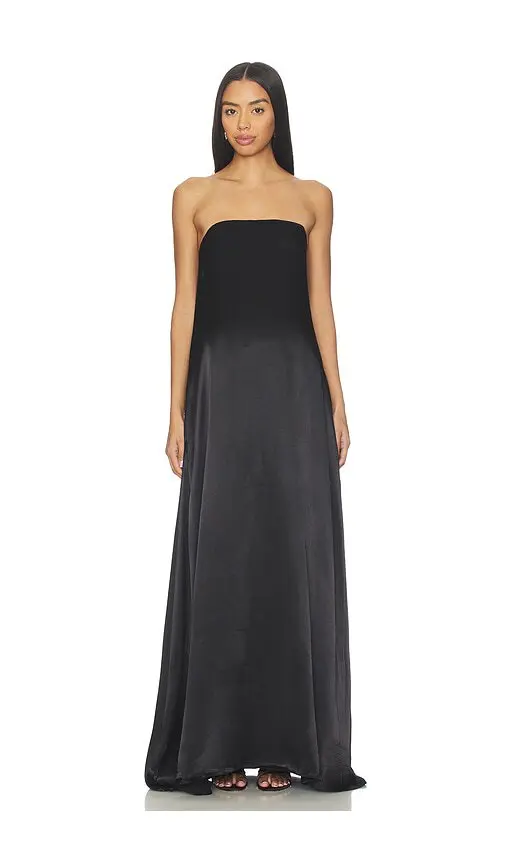 BUMPSUIT Brushed Satin Gown