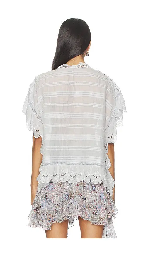 Isabel Marant Étoile Payton Top - Light Blue
