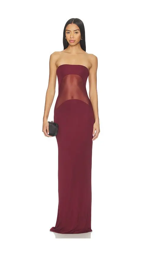 Nbd Sadira Maxi Dress - Wine