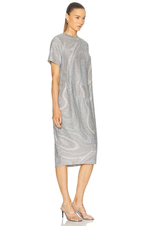 silver metallic shirt dress Vintage 60s Silver Metallic Lurex Brocade Mini Shirt Dress XXL   rollwithitvintage