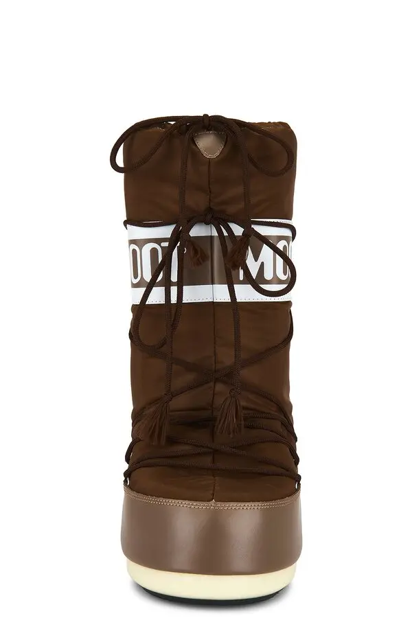 Moon Boot Icon Nylon Boots - Shitake