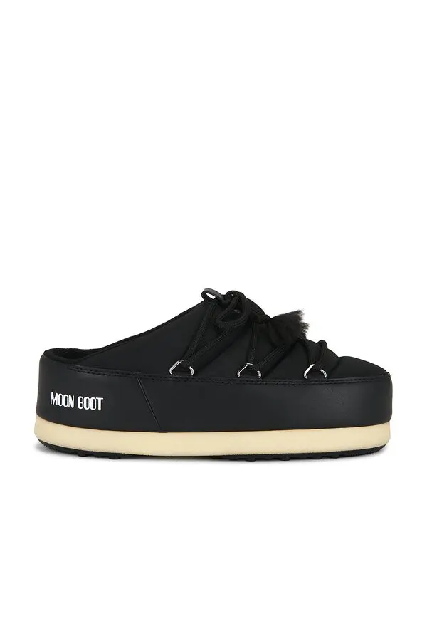 Moon Boot Evx Nylon Mule - Black