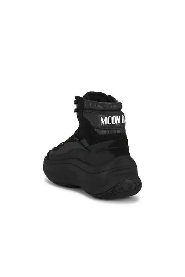 Moon Boot Moon247 Xlace Mid Boot - Black