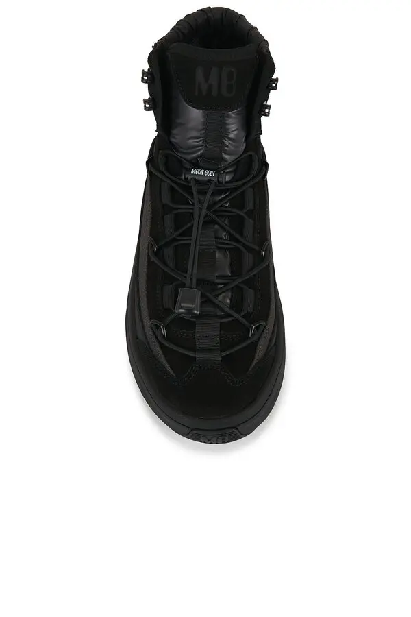 Moon Boot Moon247 Xlace Mid Boot - Black