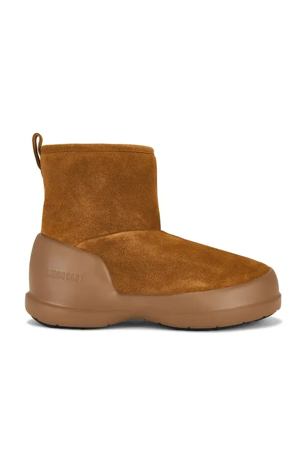 Moon Boot Mezzaluna Mid Boots - Cognac