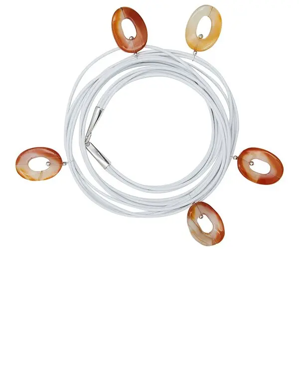 SANTANGELO Mistral Belt Necklace - Carnelian