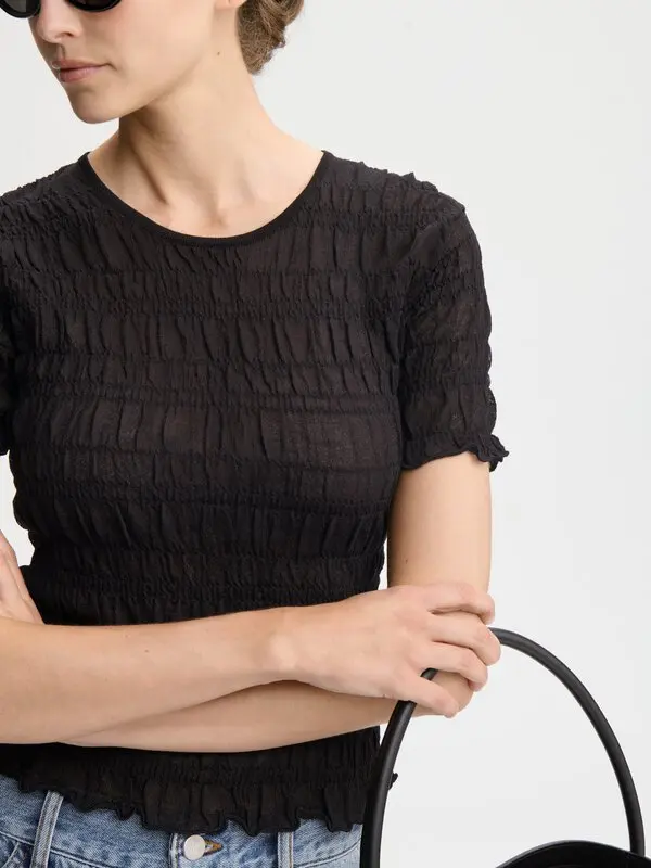 BY MALENE BIRGER Ella T-shirt - Black