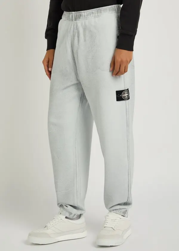 Stone Island Reflective Cotton Sweatpants