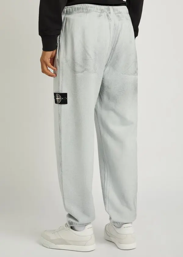 Stone Island Reflective Cotton Sweatpants