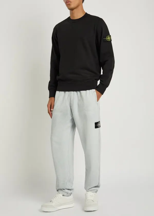 Stone Island Reflective Cotton Sweatpants