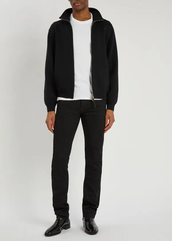 TOM FORD Straight-leg Denim Jeans - Black