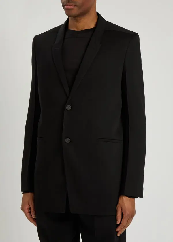 Rick Owens Concordian Wool Blazer