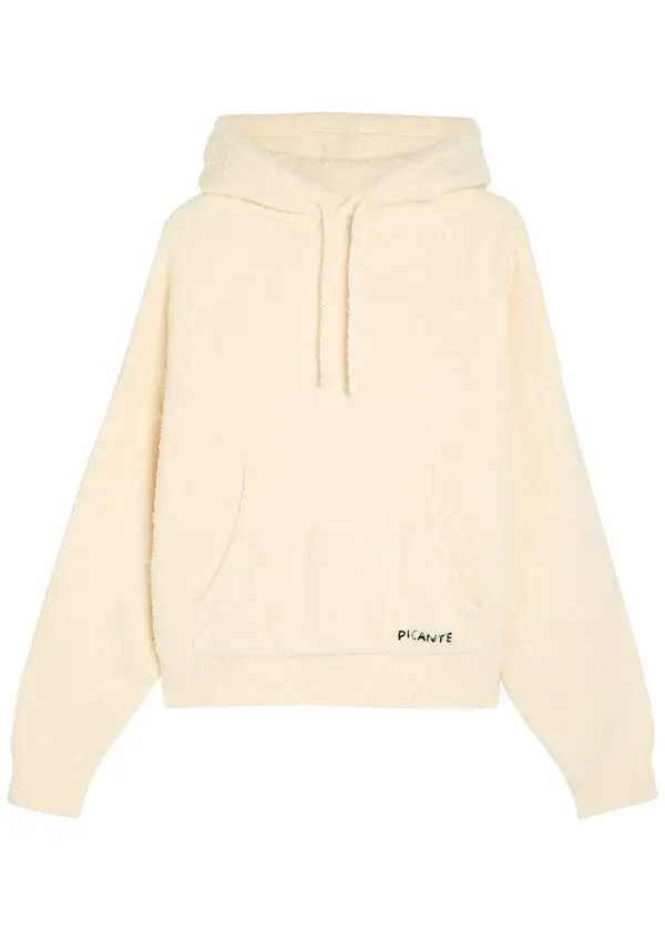 PICANTE Shaggy Textured Cotton-blend Sweatshirt