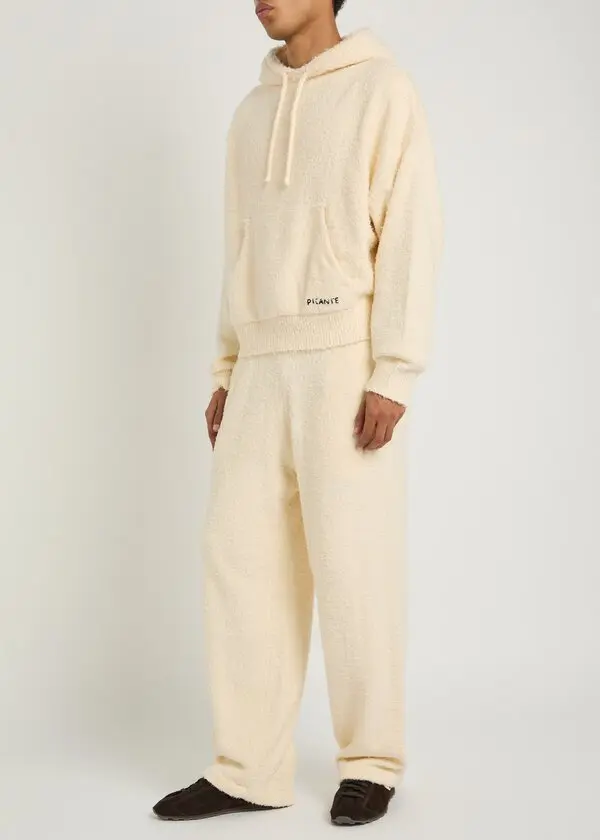 PICANTE Shaggy Textured Cotton-blend Sweatshirt