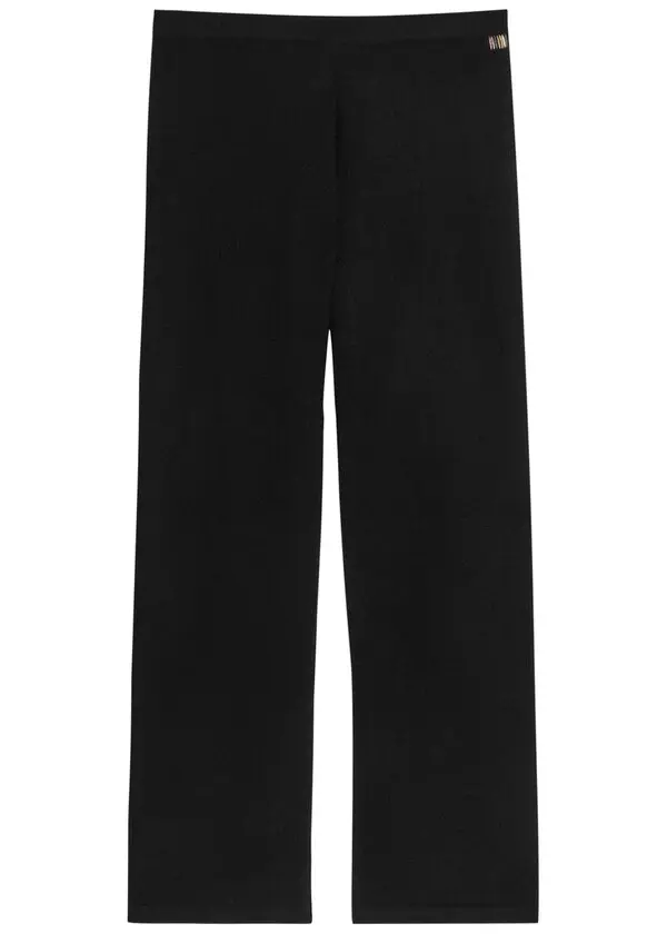 Extreme Cashmere N°461 Wander Cashmere-blend Trousers - Black