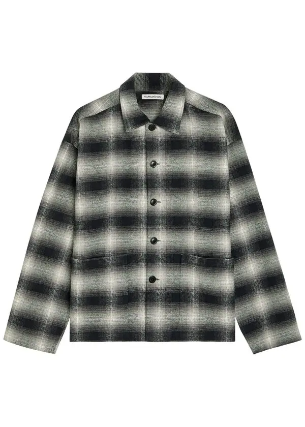You Must Create Pj Checked Cotton Shirt