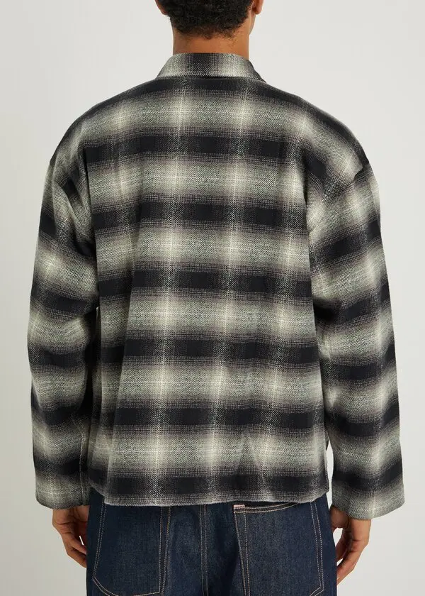 You Must Create Pj Checked Cotton Shirt