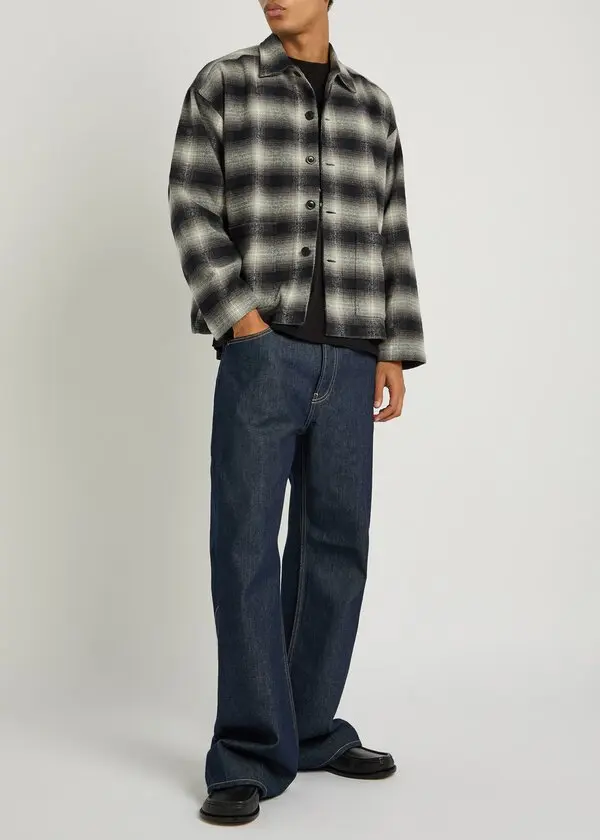 You Must Create Pj Checked Cotton Shirt