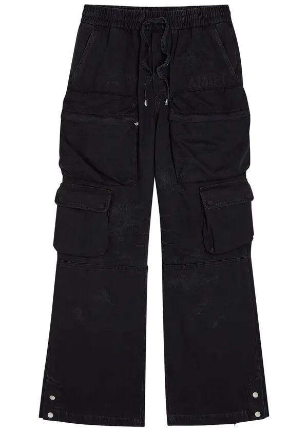 Amiri Distressed Denim Cargo Trousers