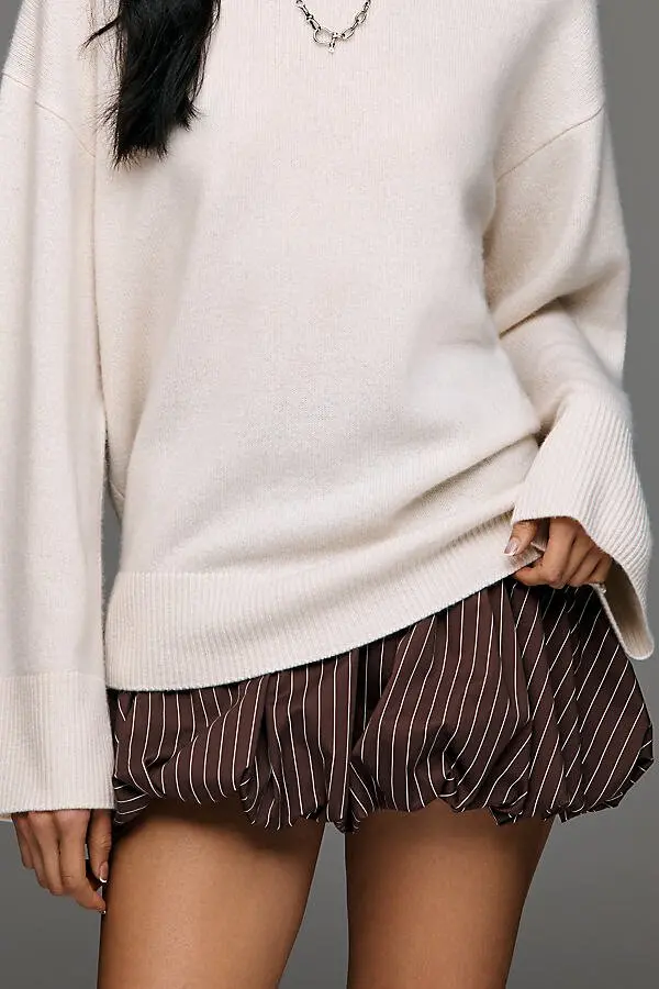 REFORMATION Beverly Cashmere Sweater - Gossamer