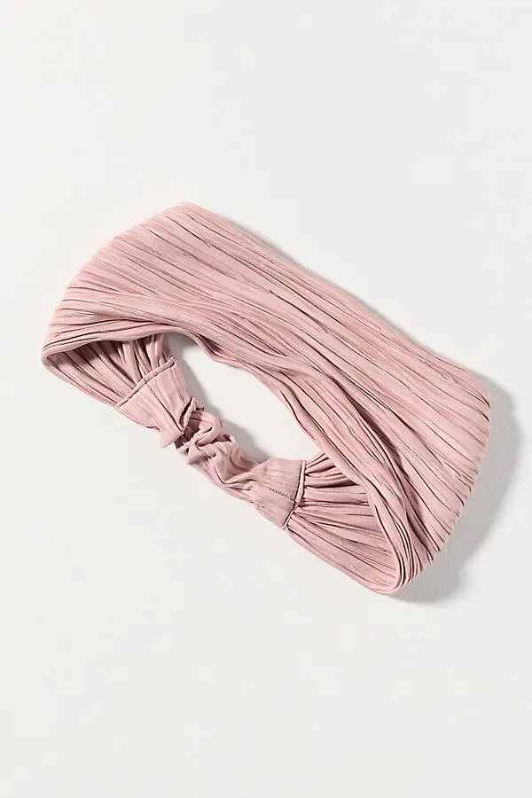 Anthropologie Scrunchie Hair Band - Beige